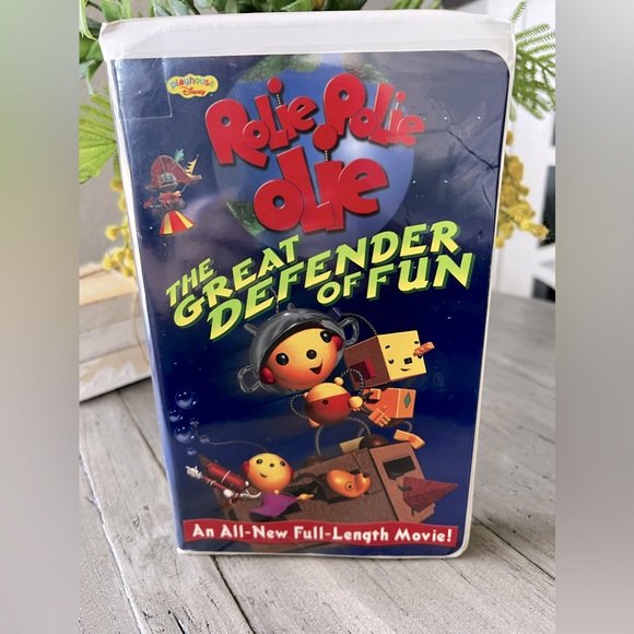VHS | Media | Vhs Rolie Polie The Great Defender Of Fun 202 | Poshmark